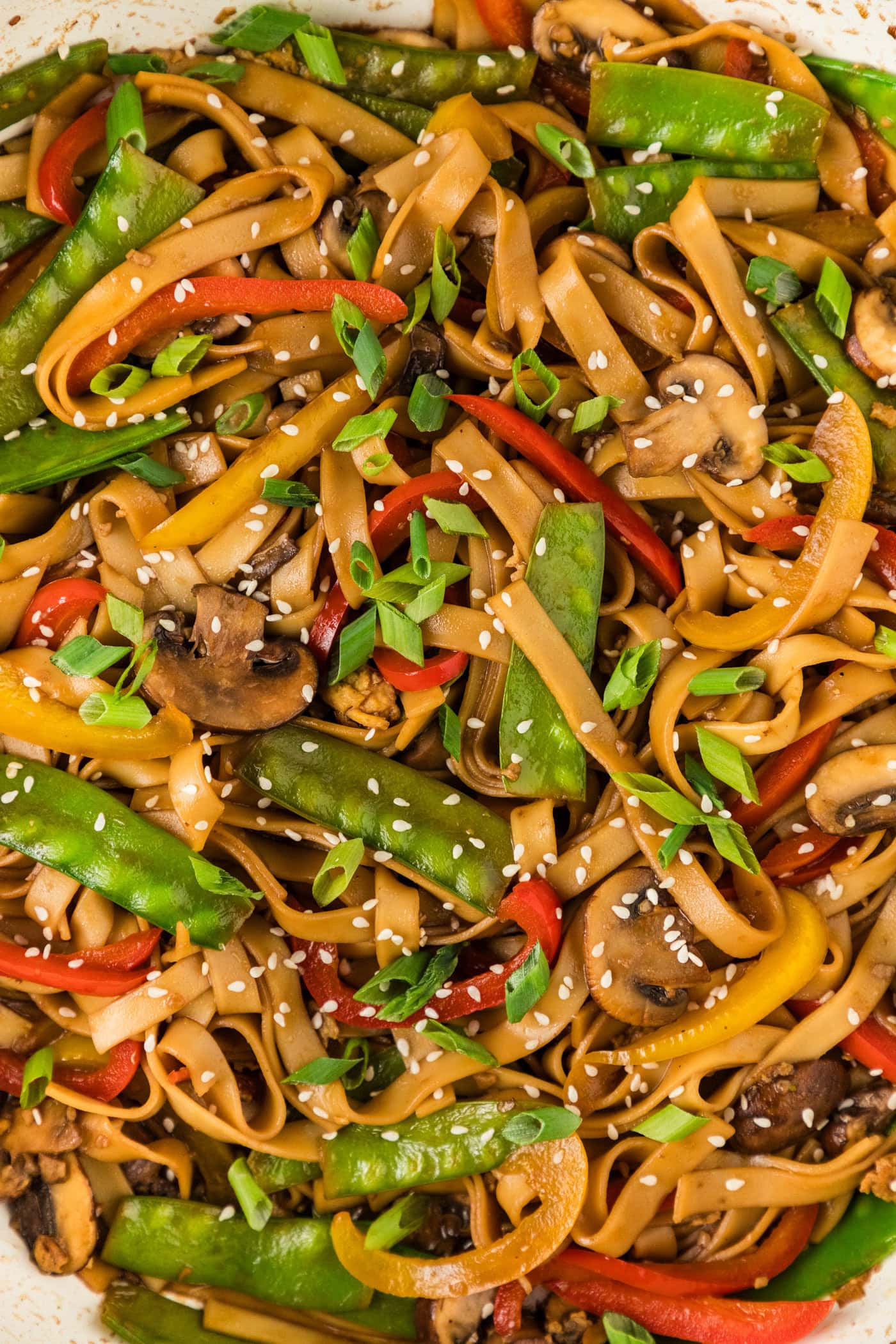 Vegetable Lo Mein - Amanda's Cookin' - Stir Fry