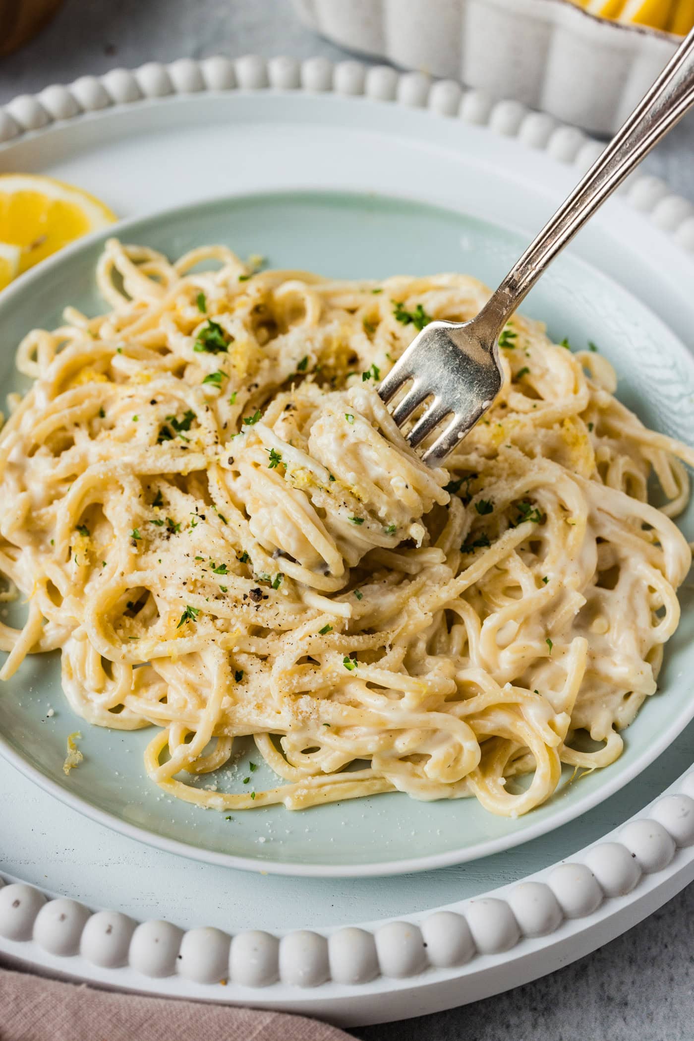 Lemon Cream Sauce - Amanda's Cookin' - Condiments