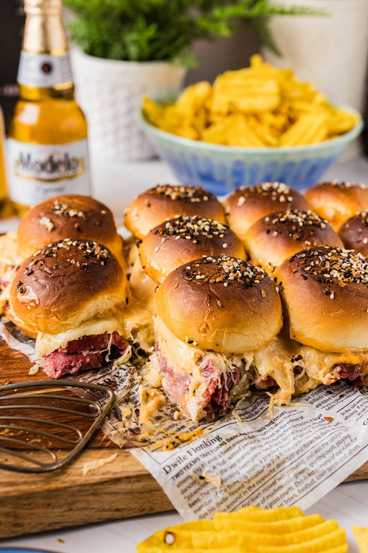Reuben Sliders - Amanda's Cookin' - Beef