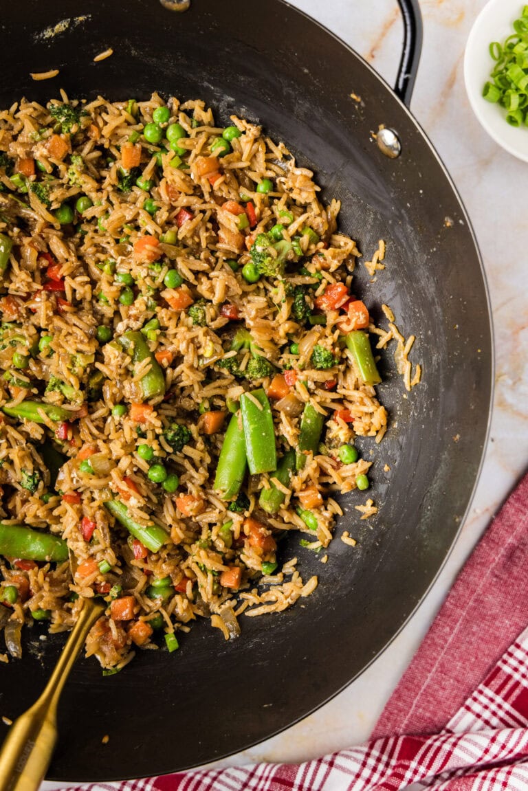Vegetable Fried Rice - Amanda's Cookin' - Vegetables