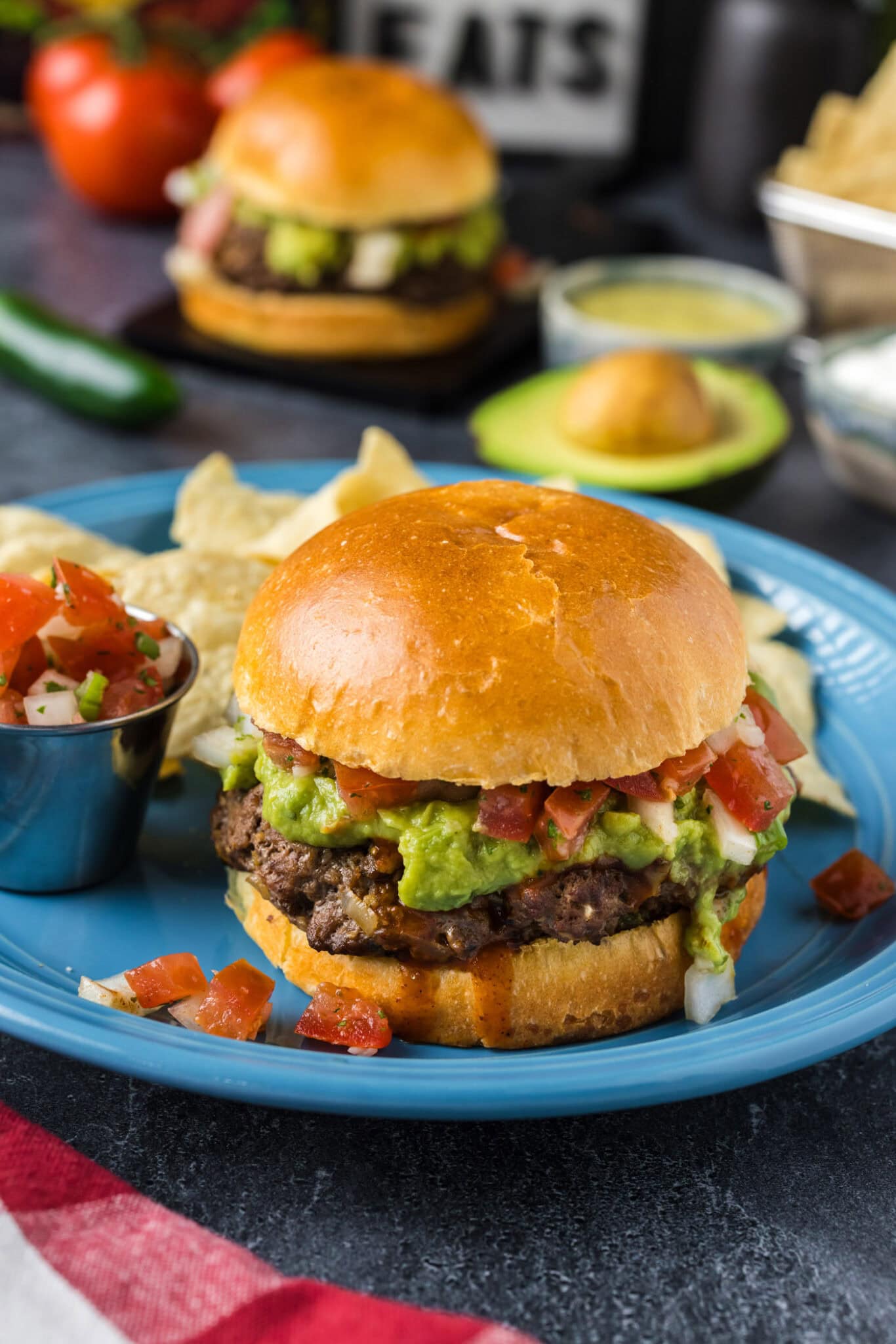 Taco Burger - Amanda's Cookin' - Ground Beef