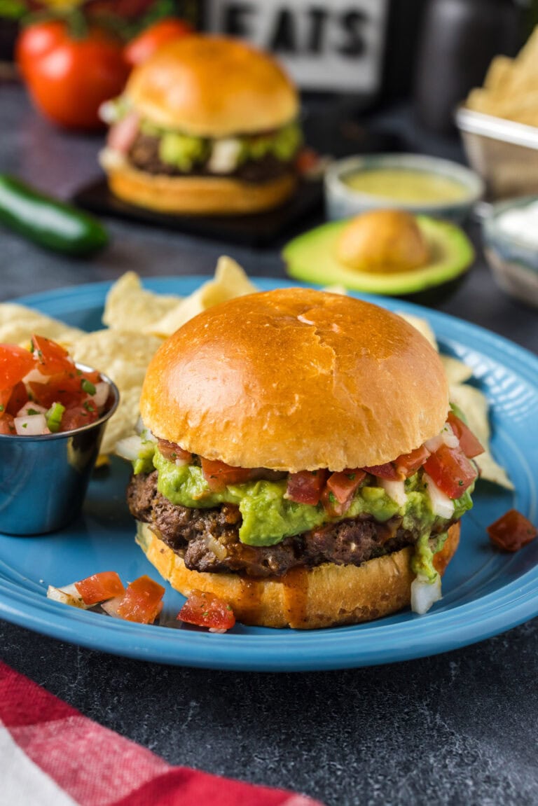 Taco Burger - Amanda's Cookin' - Ground Beef