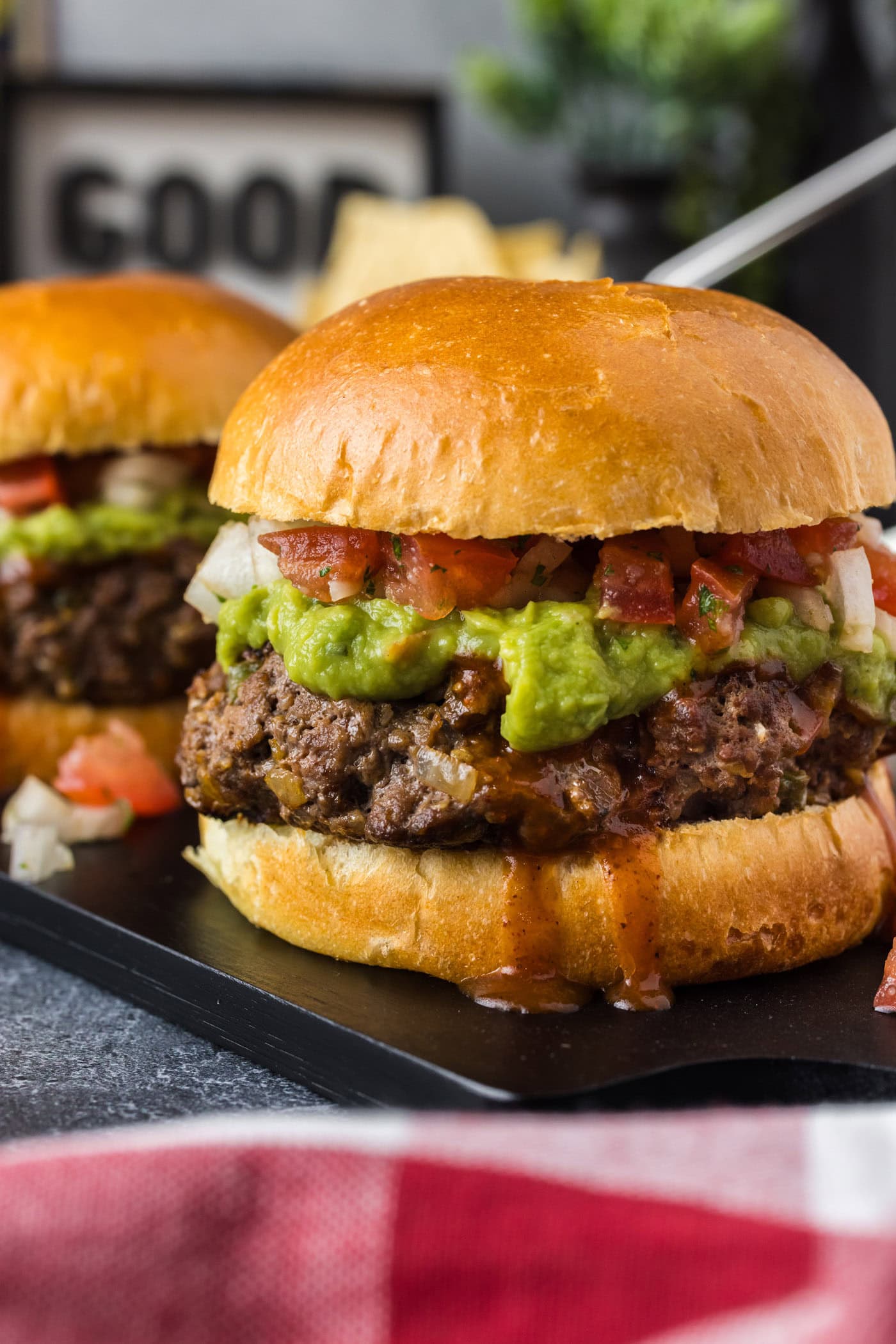Taco Burger - Amanda's Cookin' - Ground Beef