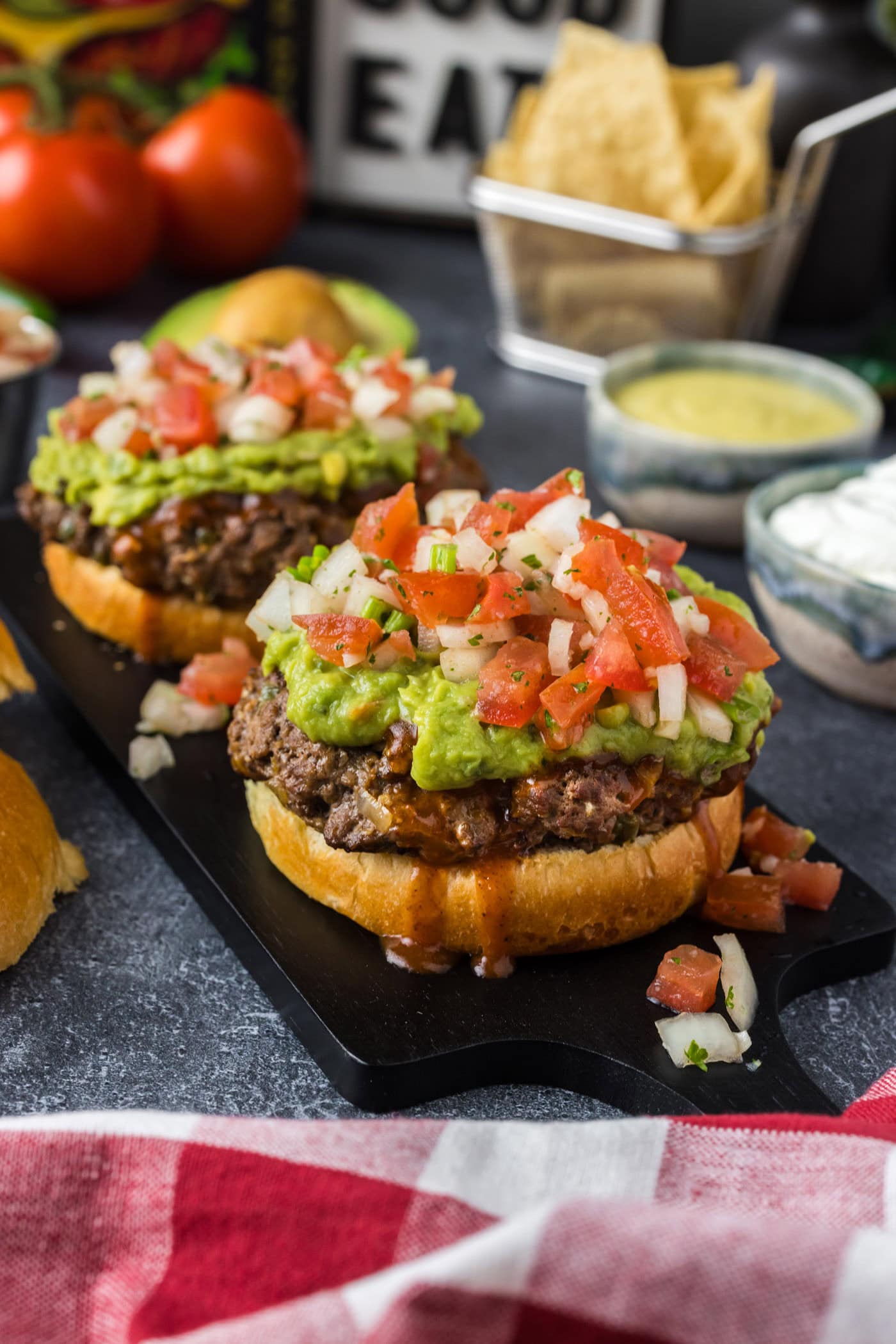 Taco Burger - Amanda's Cookin' - Ground Beef