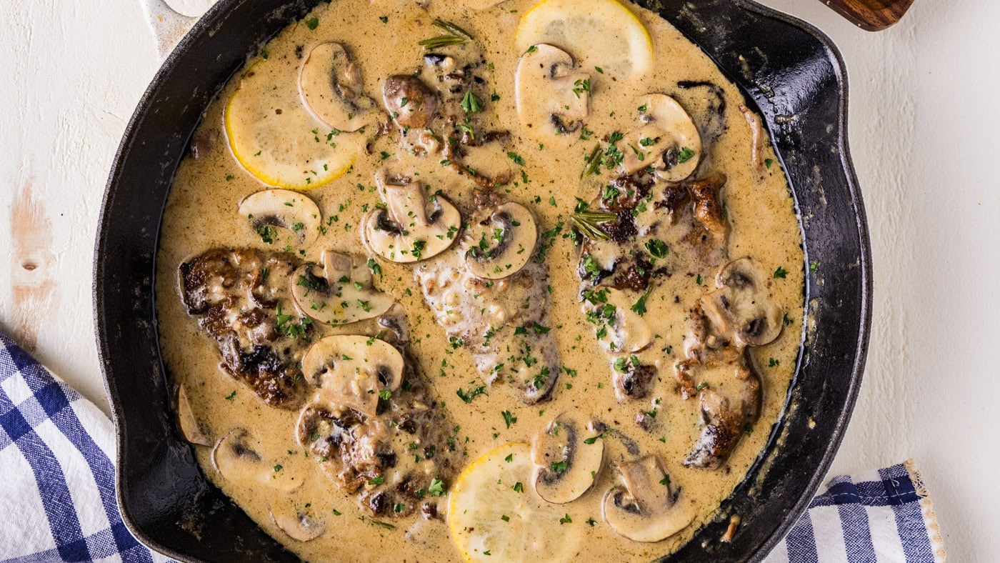 Veal Scallopini - Amanda's Cookin' - Beef