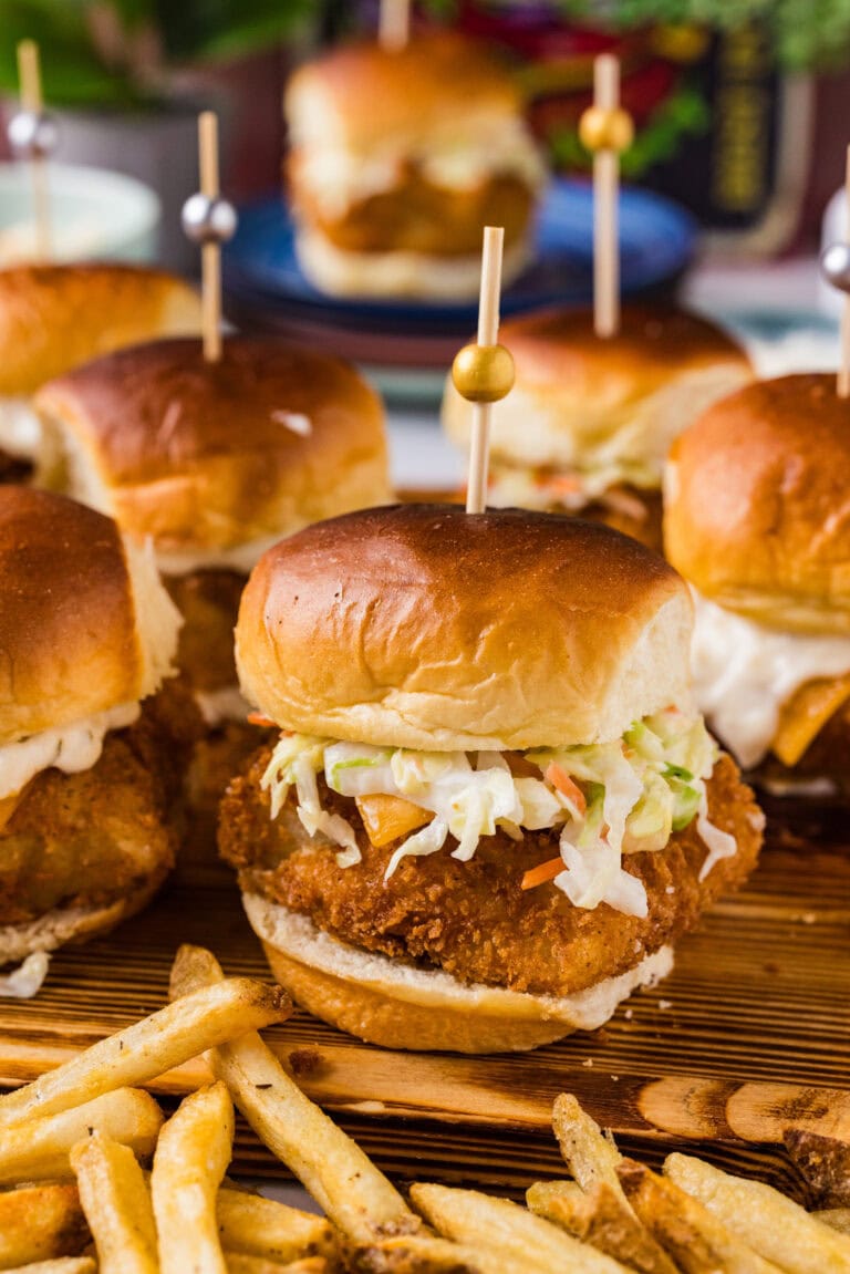 Fish Sliders - Amanda's Cookin' - Fish & Seafood