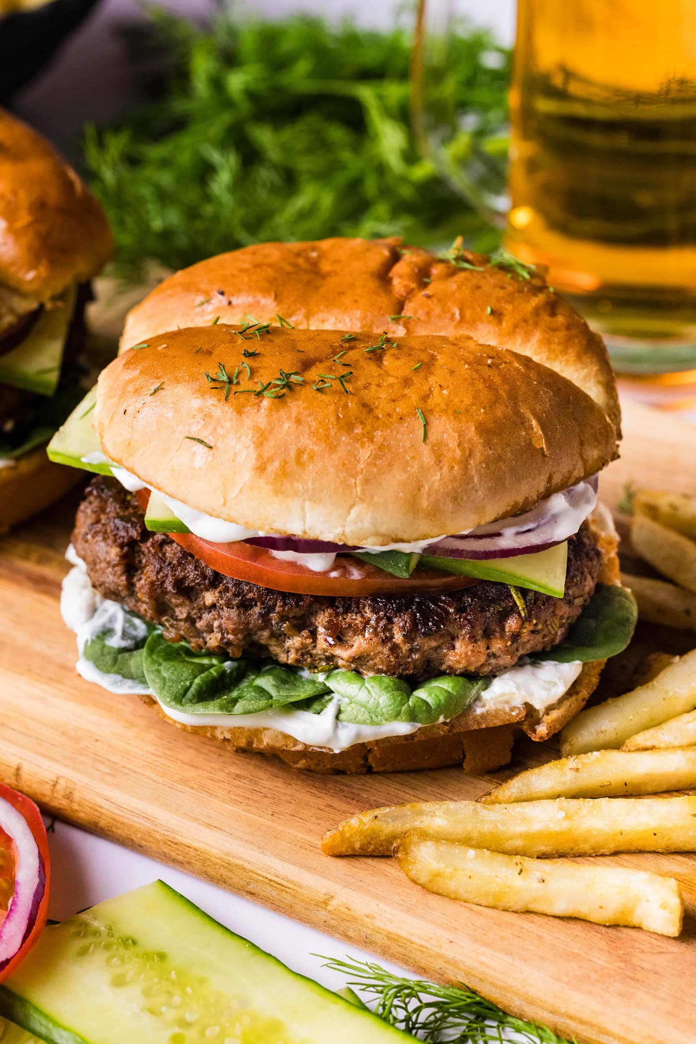 Lamb Burgers - Amanda's Cookin' - Lamb