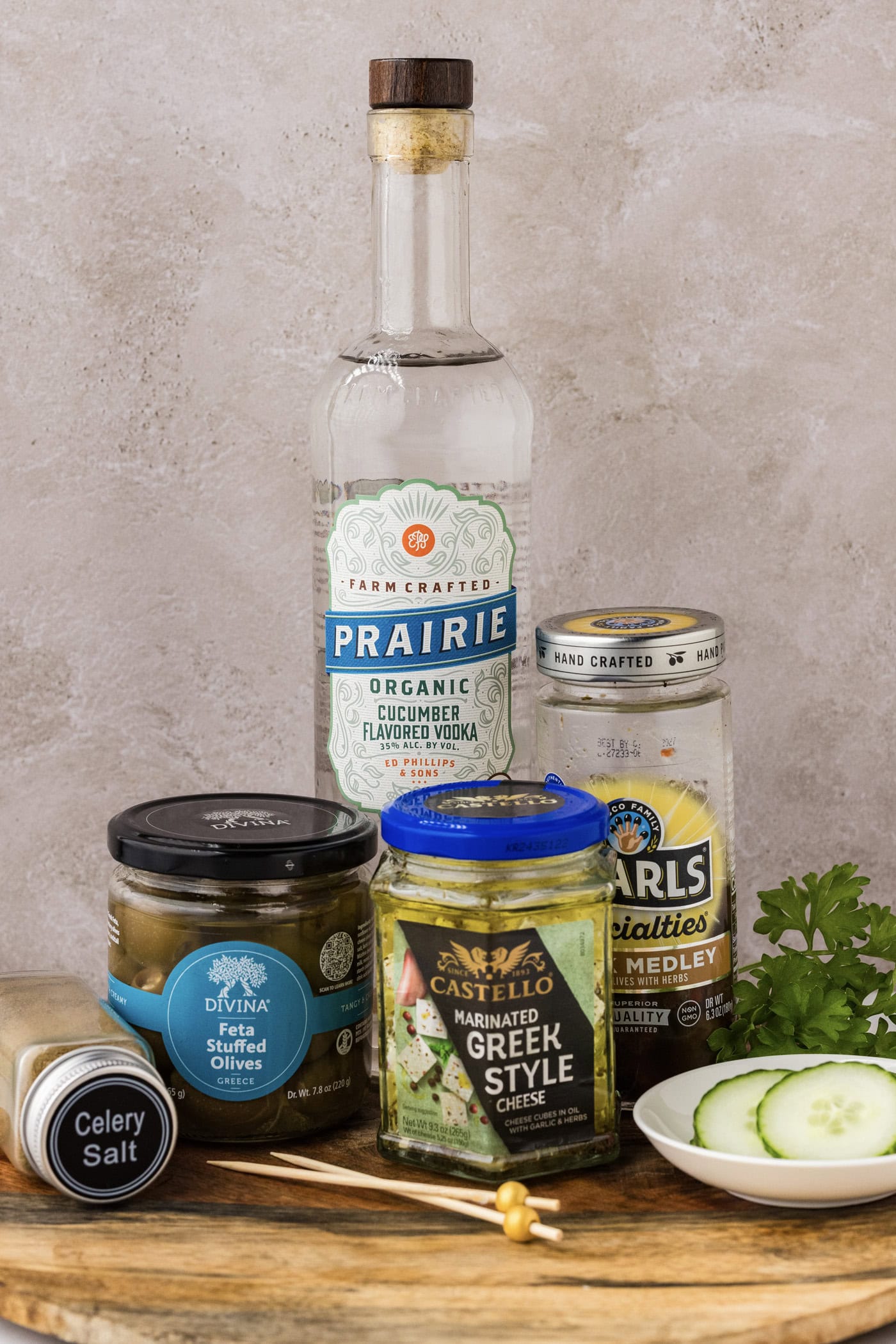 Dirty Greek Martini - Amanda's Cookin' - Cocktails