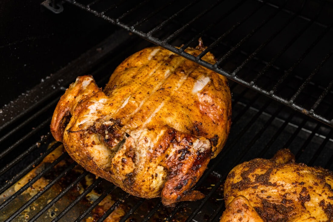 Smoked Chicken - Amanda's Cookin' - Chicken & Poultry