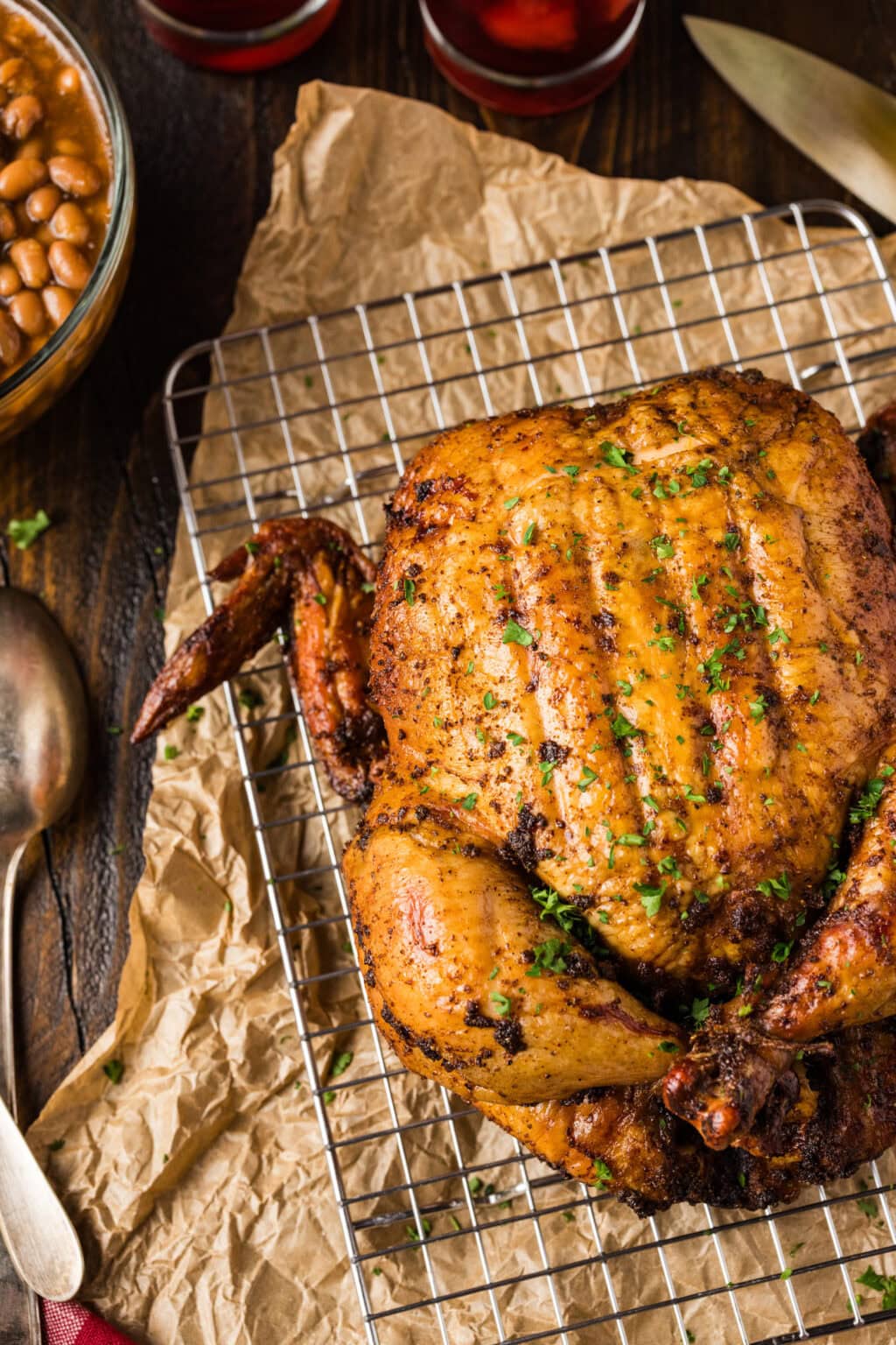 Smoked Chicken - Amanda's Cookin' - Chicken & Poultry