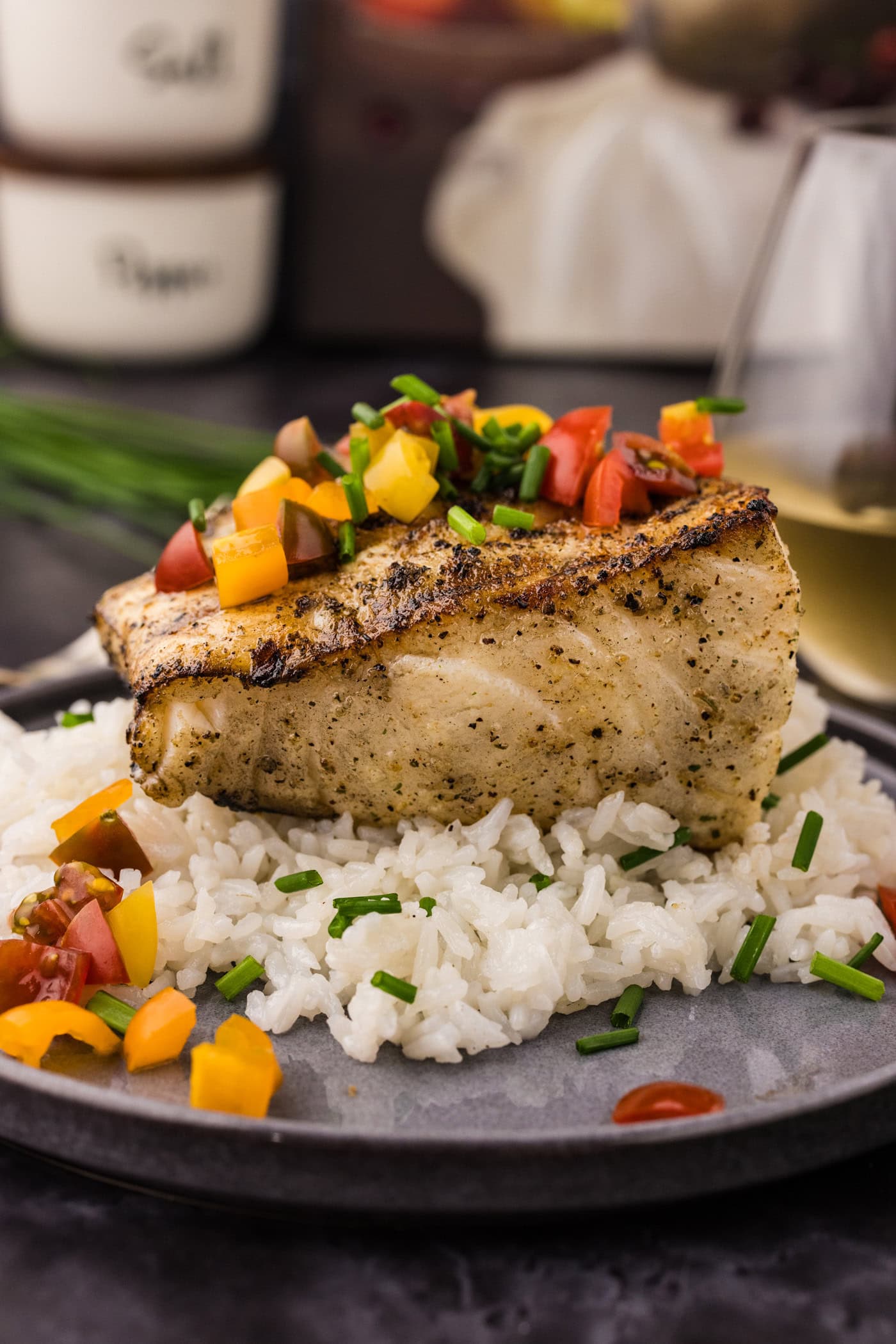 Grilled Chilean Sea Bass - Amanda's Cookin' - Fish & Seafood