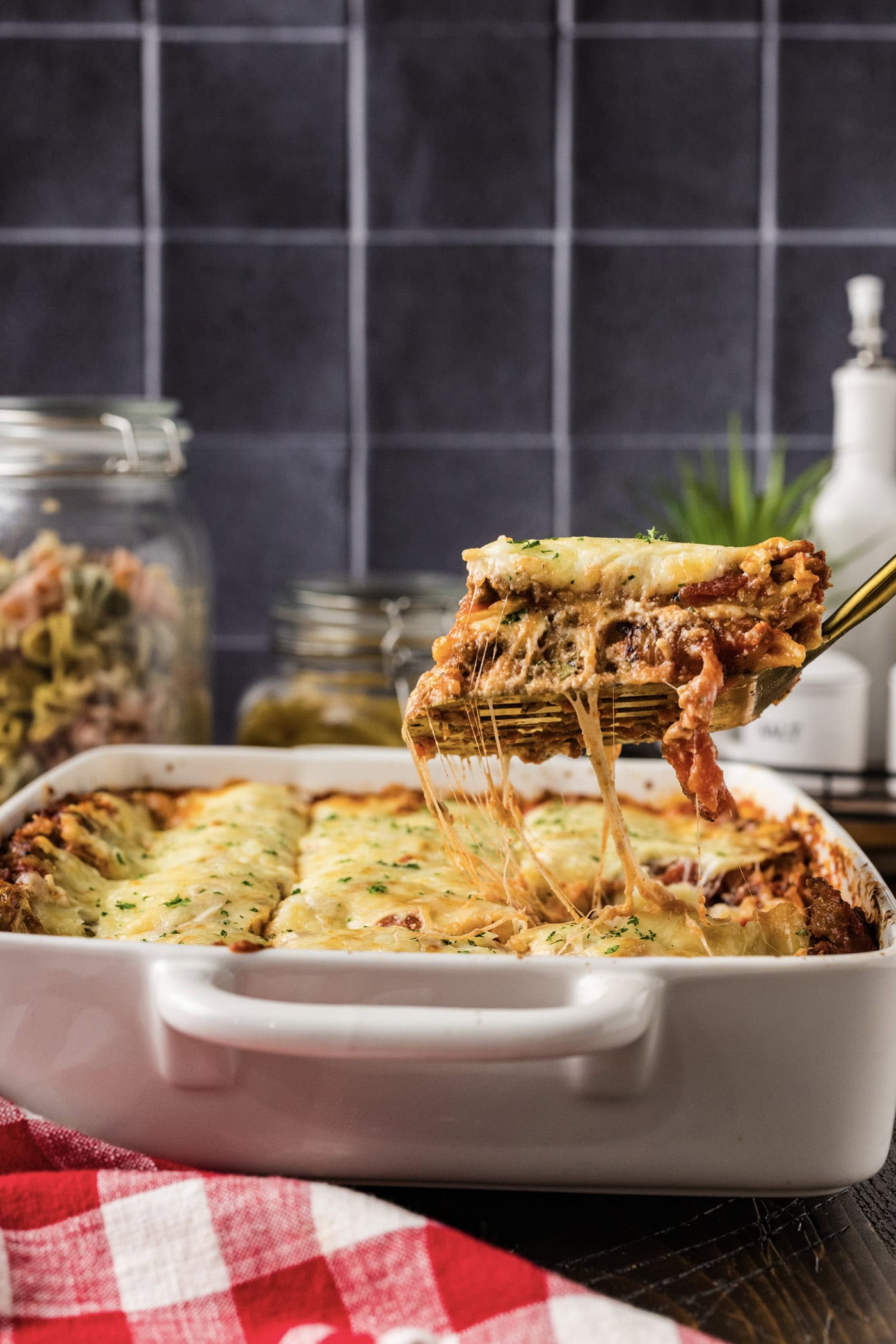 Italian Lasagna - Amanda's Cookin' - Pasta