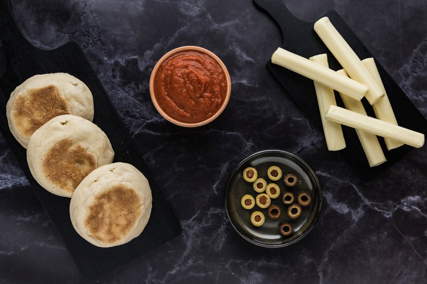 Mini Mummy Pizzas - Amanda's Cookin' - Halloween