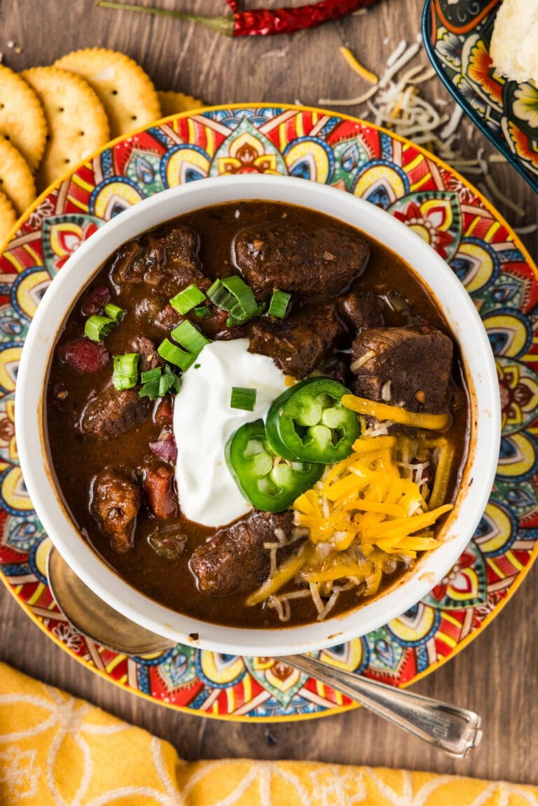 Short Rib Chili - Amanda's Cookin' - Soups & Stews