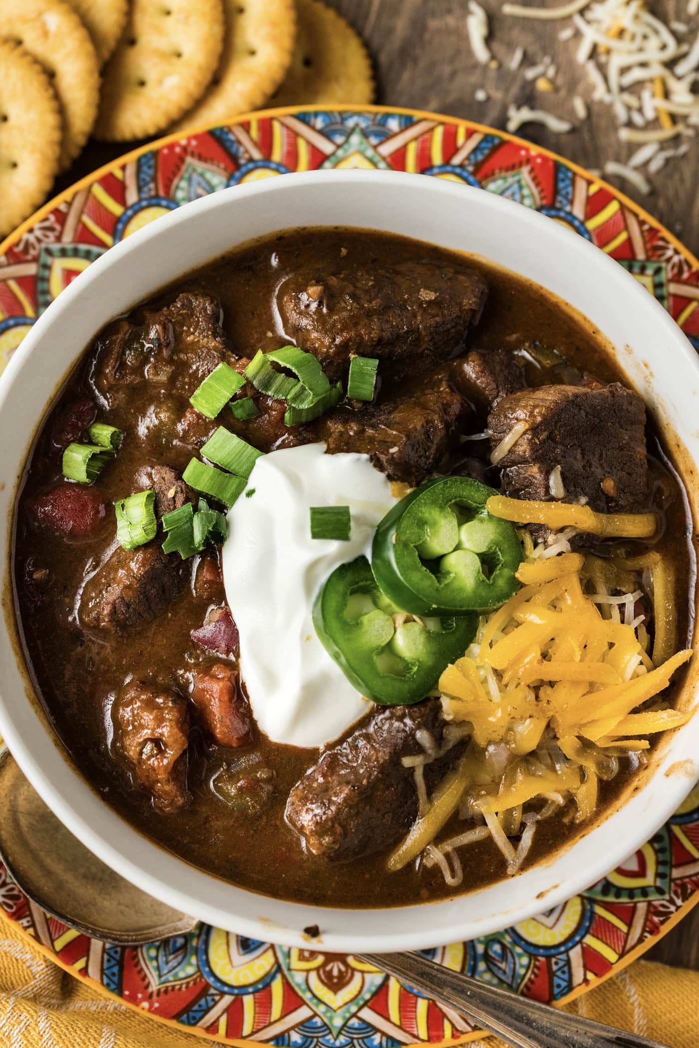 Short Rib Chili - Amanda's Cookin' - Soups & Stews