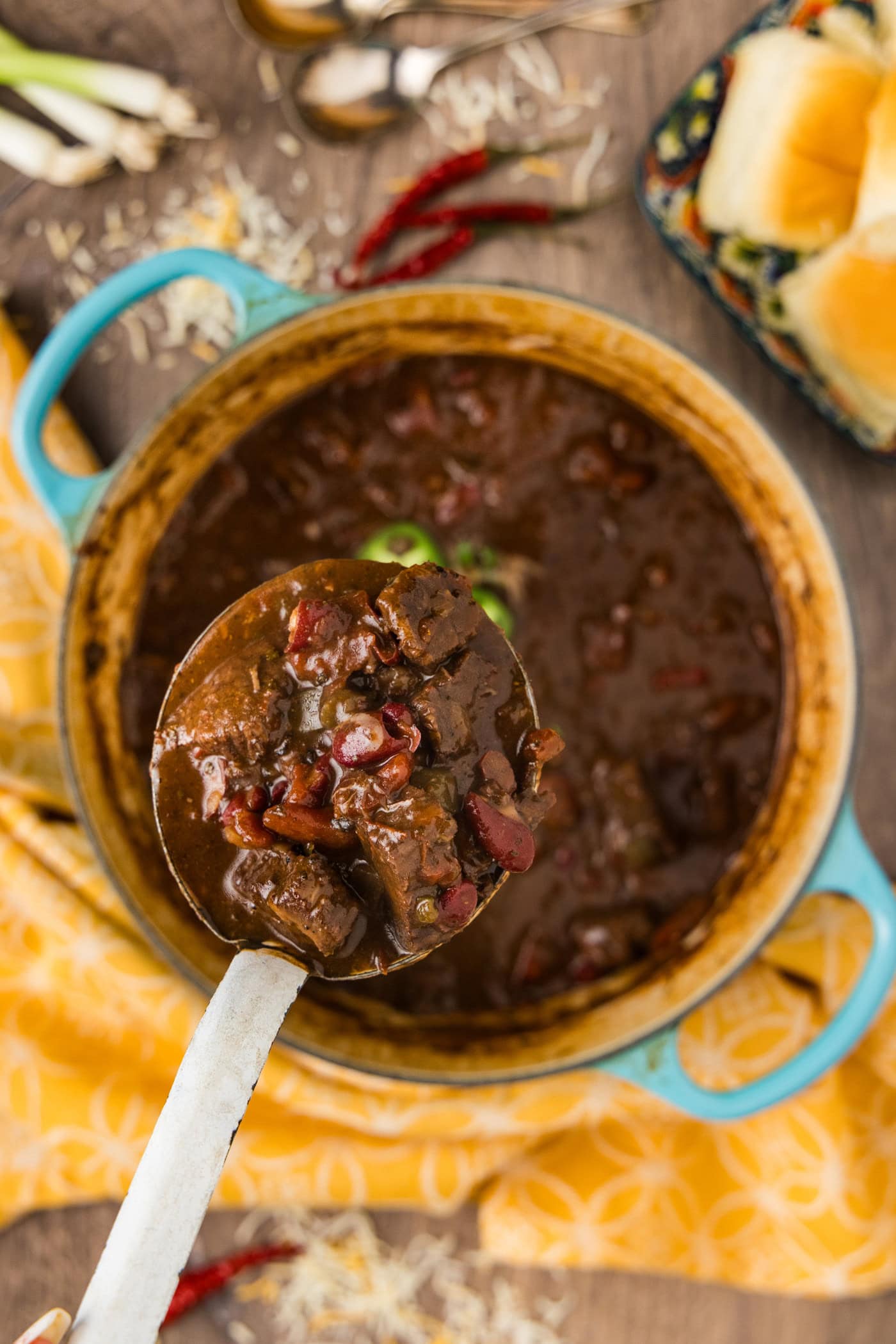 Short Rib Chili - Amanda's Cookin' - Soups & Stews