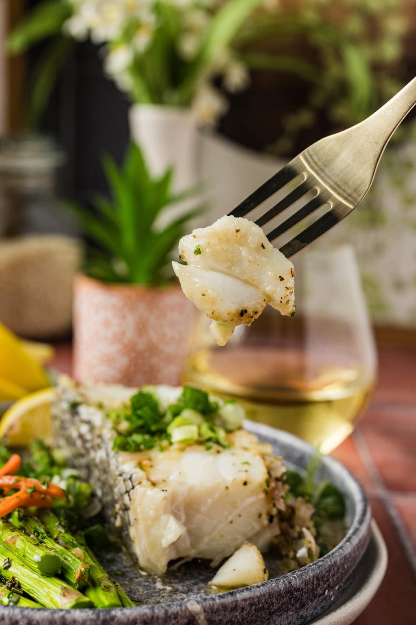 Steamed Chilean Sea Bass - Amanda's Cookin' - Fish & Seafood