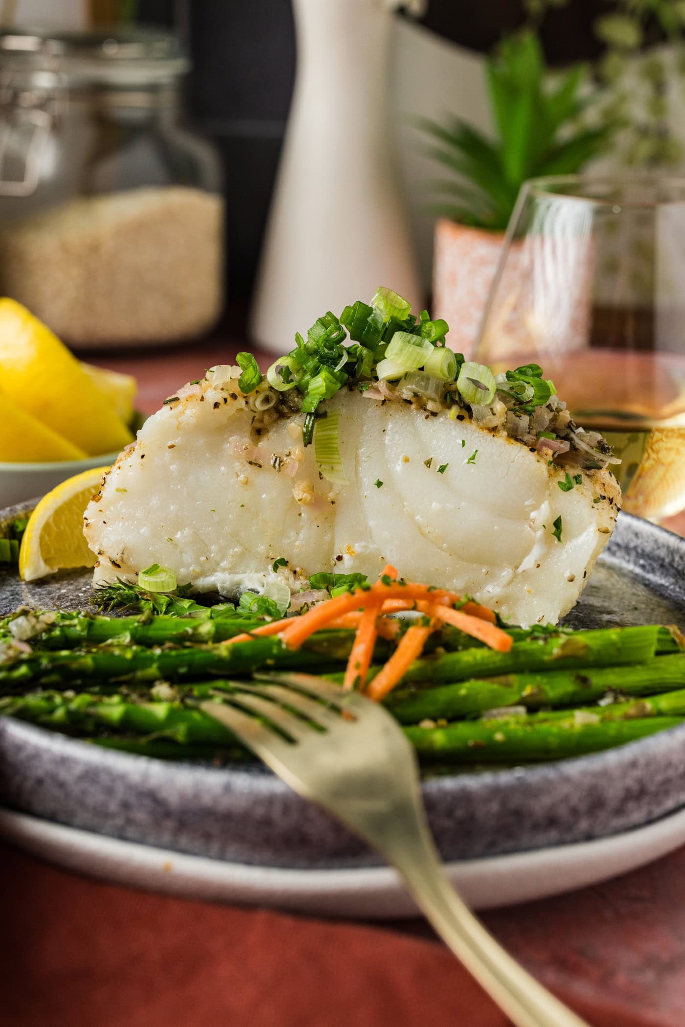 Steamed Chilean Sea Bass - Amanda's Cookin' - Fish & Seafood