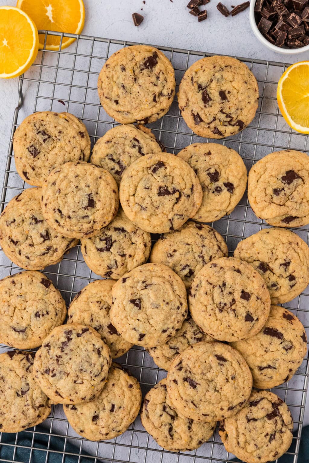 Orange Chocolate Chip Cookies - Amanda's Cookin' - Cookies, Brownies ...