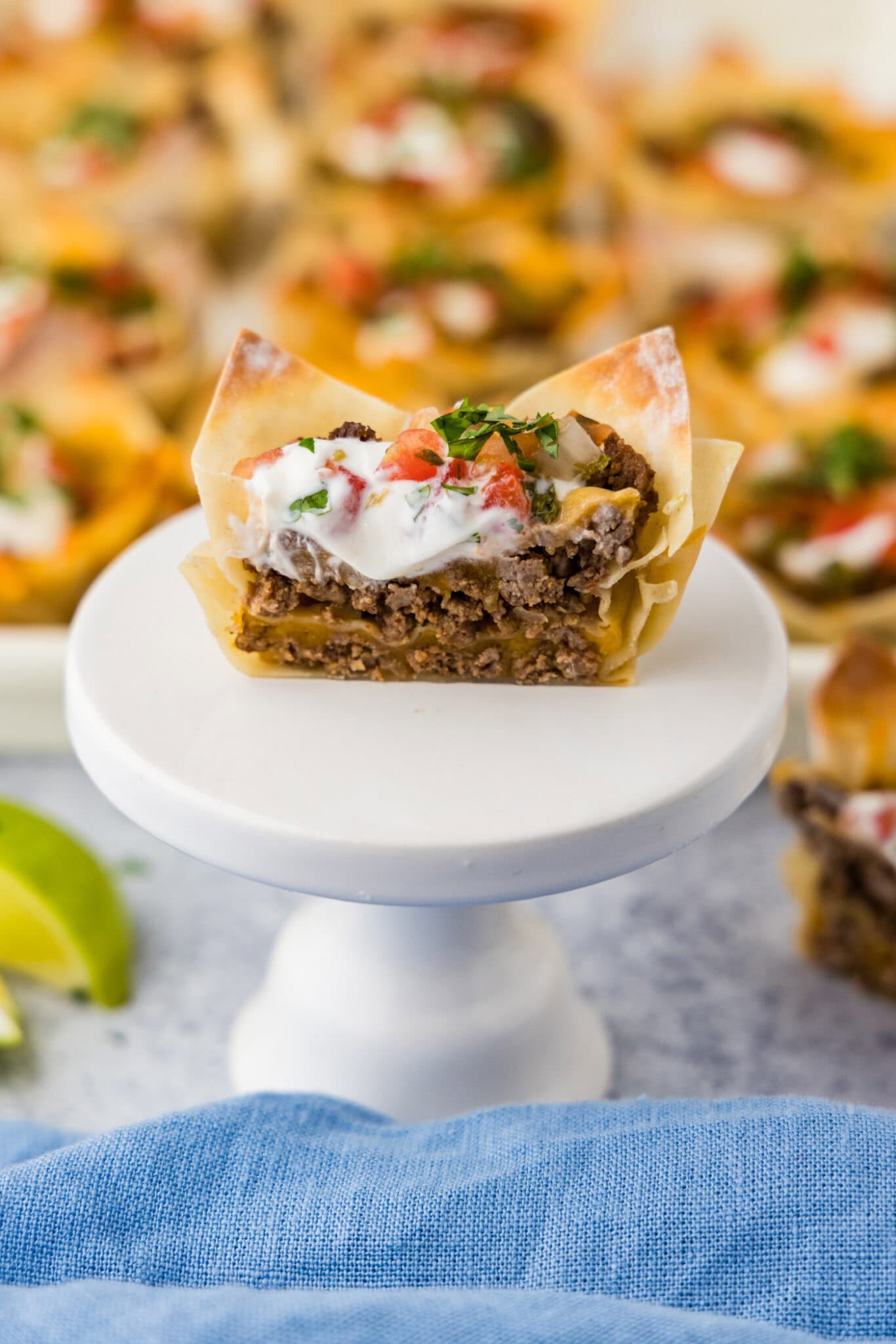 Taco Cups - Amanda's Cookin' - Apps & Finger Foods