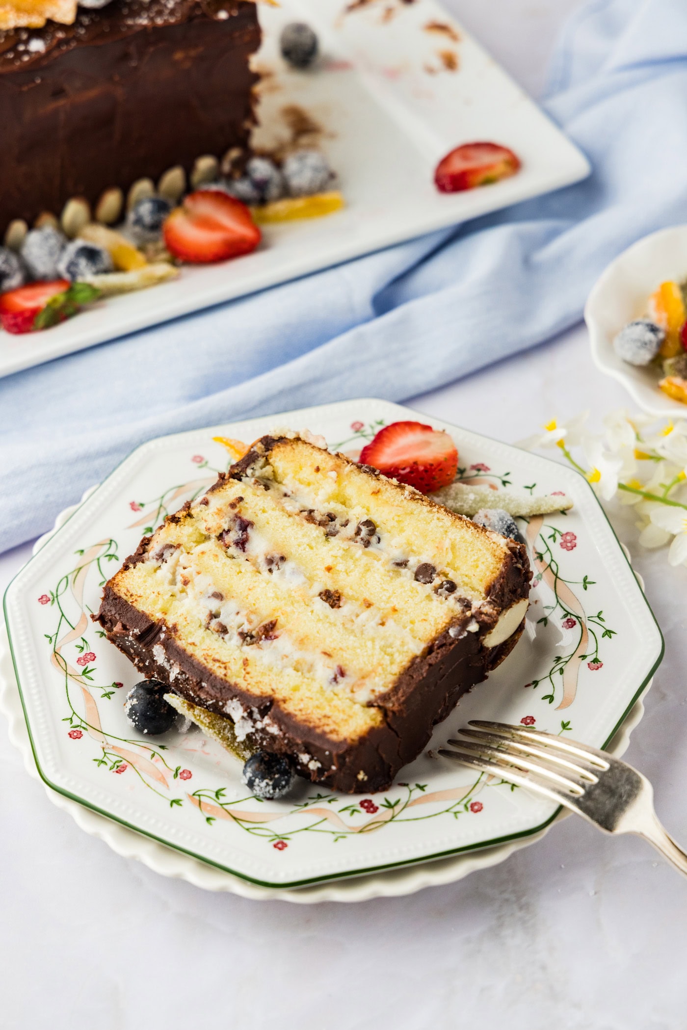 Cassata Cake - Amanda's Cookin' - Father's Day